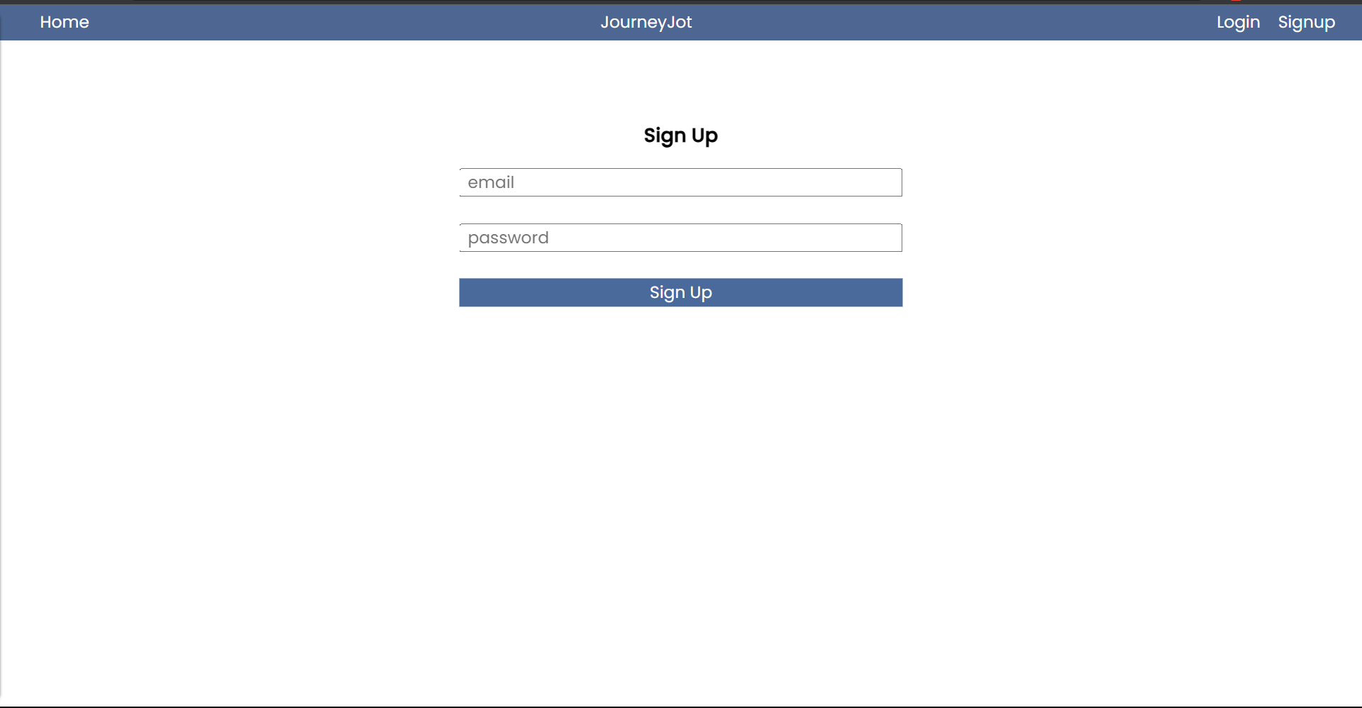 GitHub - Stroller15/JourneyJot-frontend: JourneyJot is an intuitive and secure diary app built ...