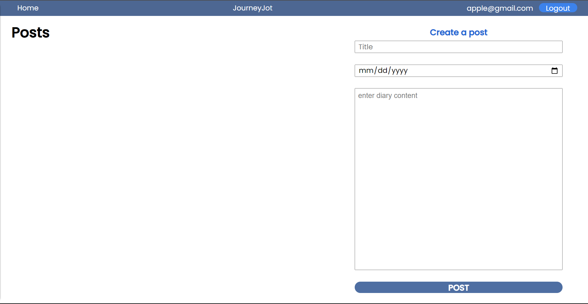 GitHub - Stroller15/JourneyJot-frontend: JourneyJot is an intuitive and secure diary app built ...