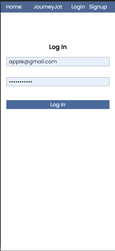 GitHub - Stroller15/JourneyJot-frontend: JourneyJot is an intuitive and secure diary app built ...