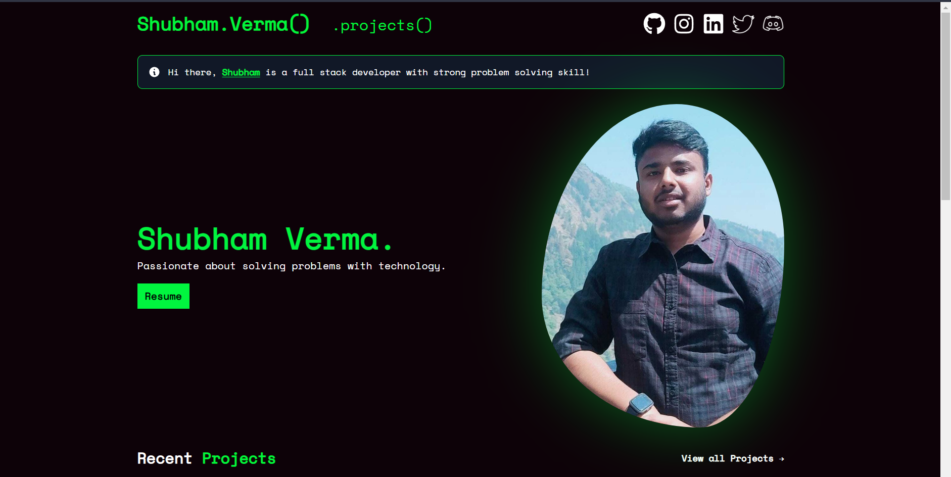 GitHub - Stroller15/portfolio-neon: Build a centralized application showcase of my working ...