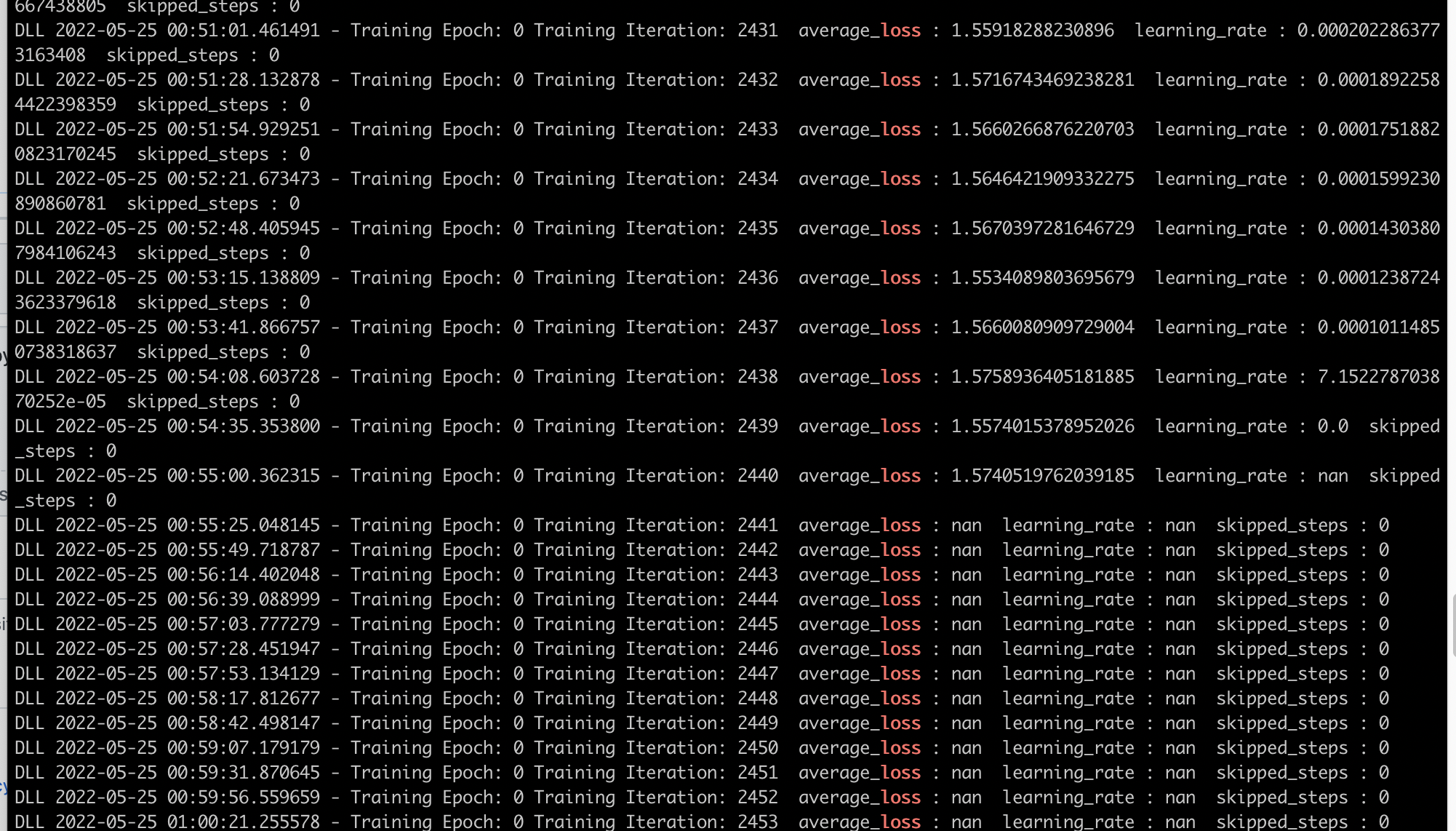 [BERT/Pytorch] NaN found when pretraining BERT-Large using scripts/run_pretraining.sh · Issue ...