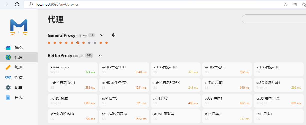 允许 proxy-providers 内节点进行延迟测试 · Issue #166 · MetaCubeX/mihomo · GitHub