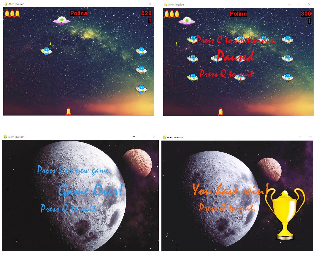 GitHub - poliusik1987/alien_invasion_pygame: Игра стрелялка сделанная в программе Python (pygame)