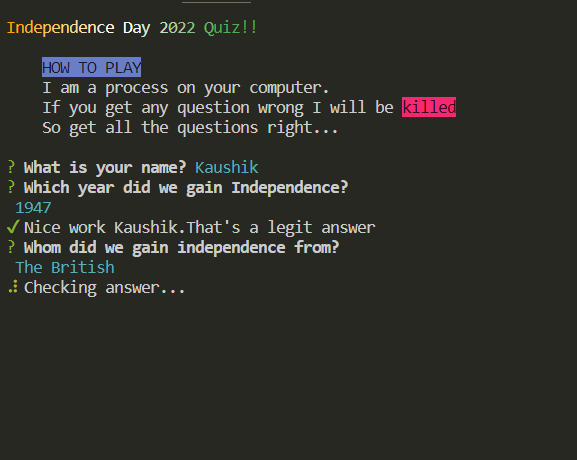 GitHub - Kaushik-Iyer/CLI-game