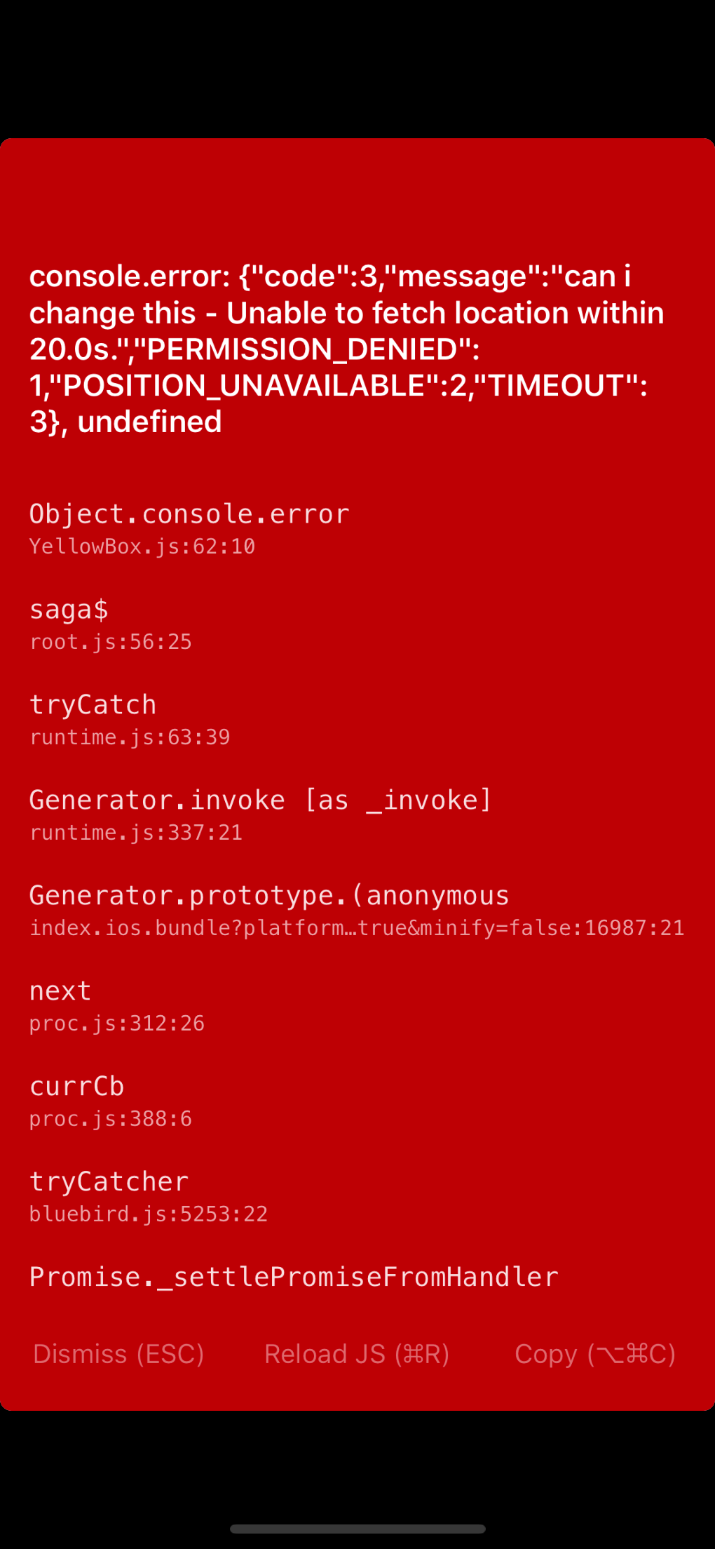 Geolocation Getcurrentposition Always Uses Requestalwaysauthorization · Issue 17024 · Facebook 