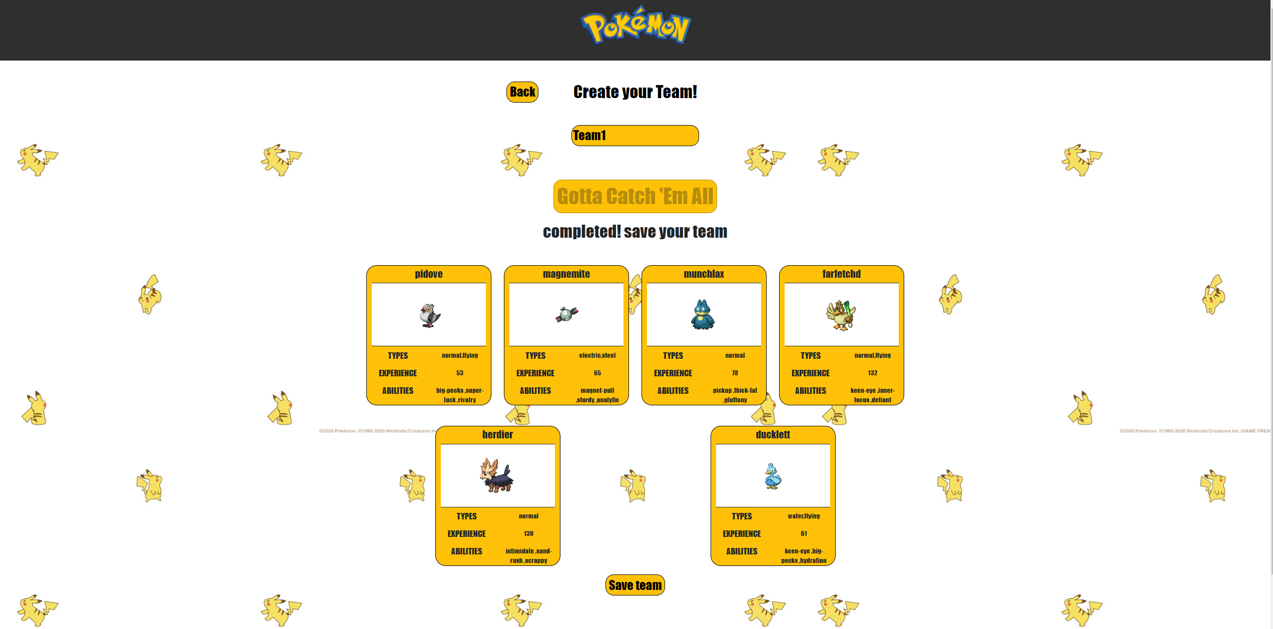 GitHub - EnricoMaiorano/PokemonWebApp: Pokemon app game