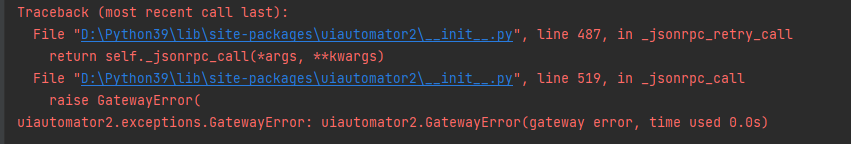 使用wifi连接时，项目运行一会就会报错 · Issue #784 · openatx/uiautomator2 · GitHub