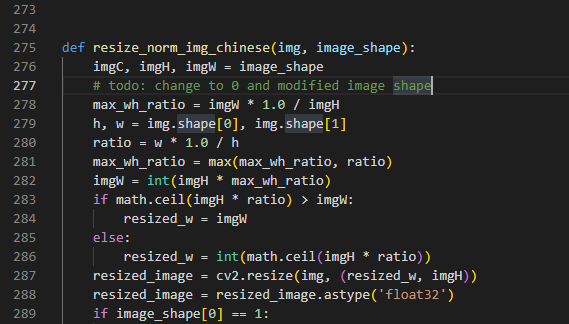 关于输入图像尺寸问题！ · Issue #7847 · PaddlePaddle/PaddleOCR · GitHub