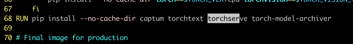 Docker build on M1 fails · Issue #1363 · pytorch/serve · GitHub
