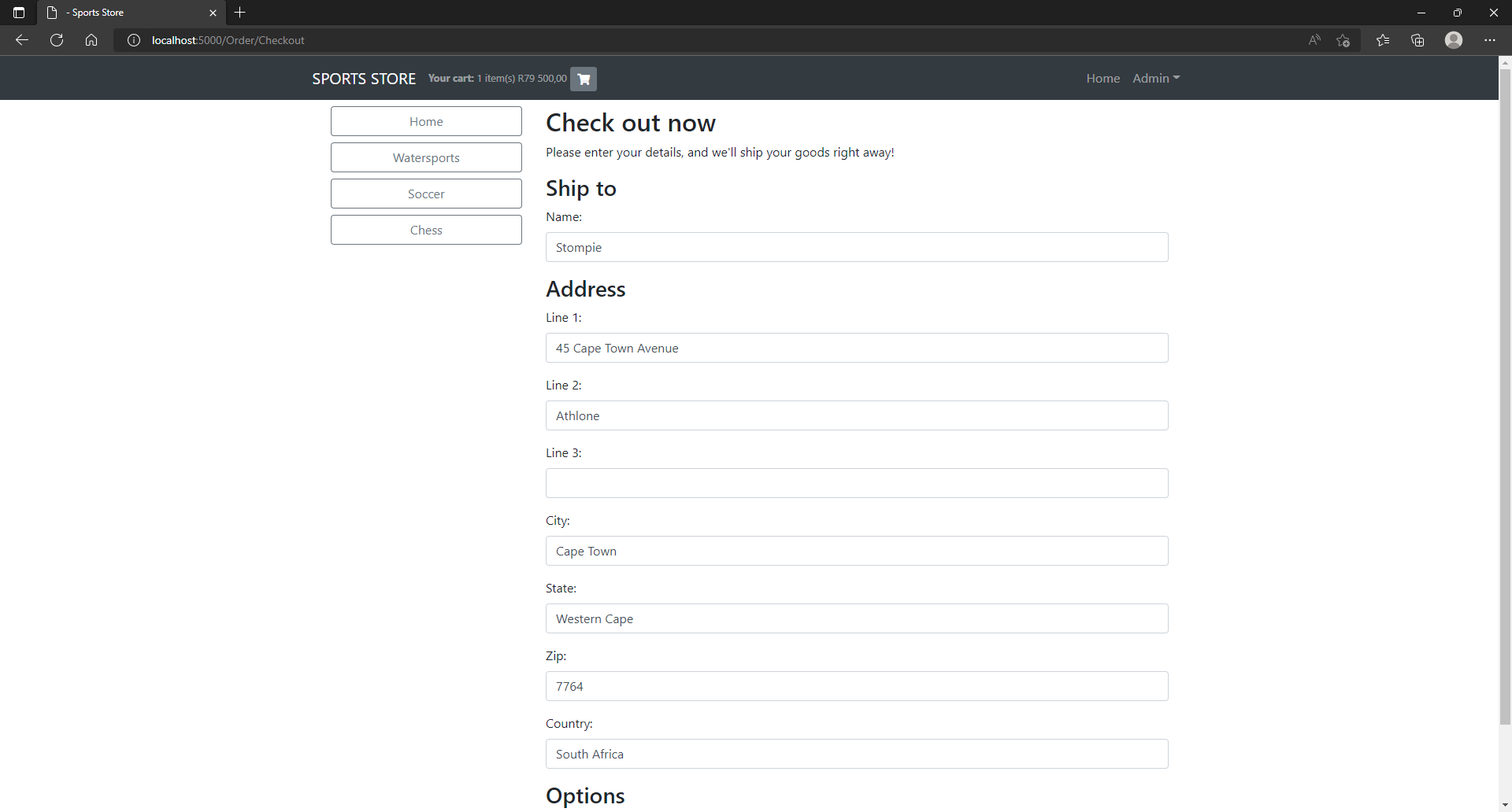 GitHub - Bongani-org/SportsStore