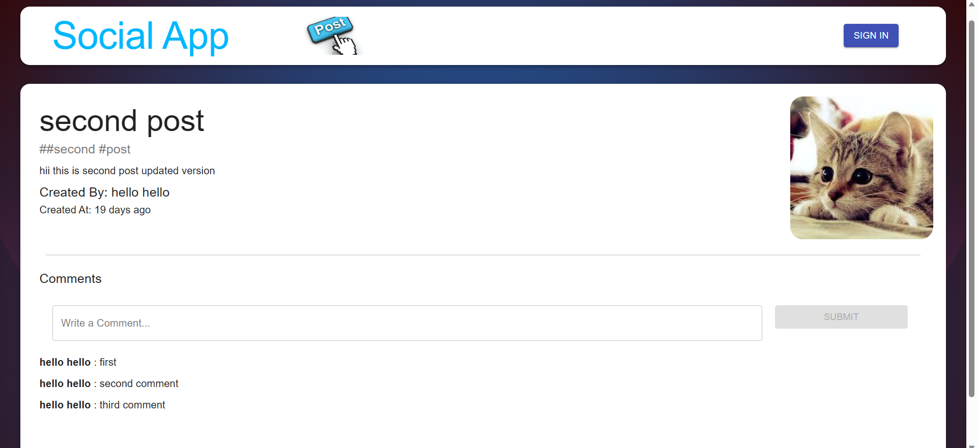 GitHub - SanghaviHarshPankajkumar/social_media_application: this is social media website with ...