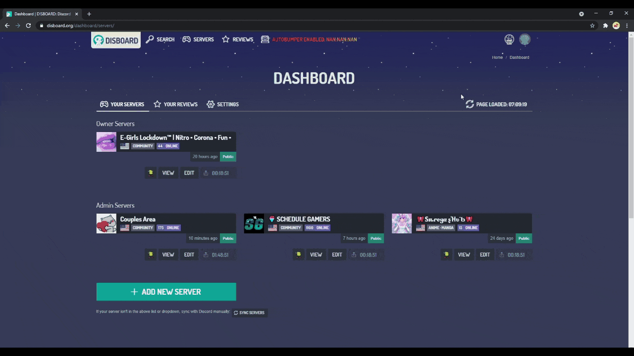 GitHub - vedantaccess/Disboard-Auto-Bump: Disboard Auto Bump Every 2 ...
