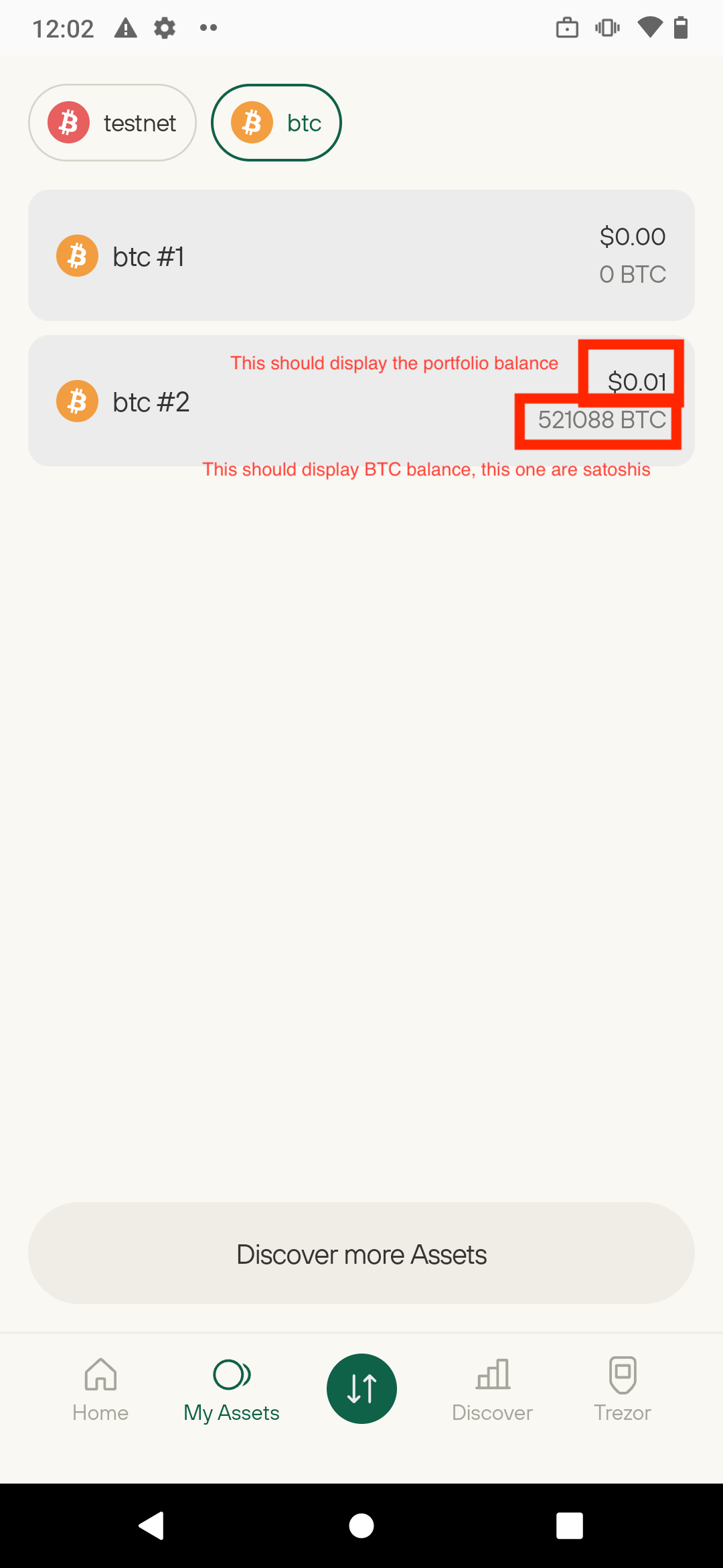 App bugs for internal release · Issue #6621 · trezor/trezor-suite · GitHub