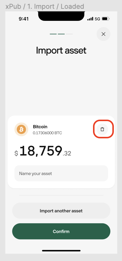 Onboarding (scanning the XPUB) - enable delete the scanned XPUB · Issue #6730 · trezor/trezor ...