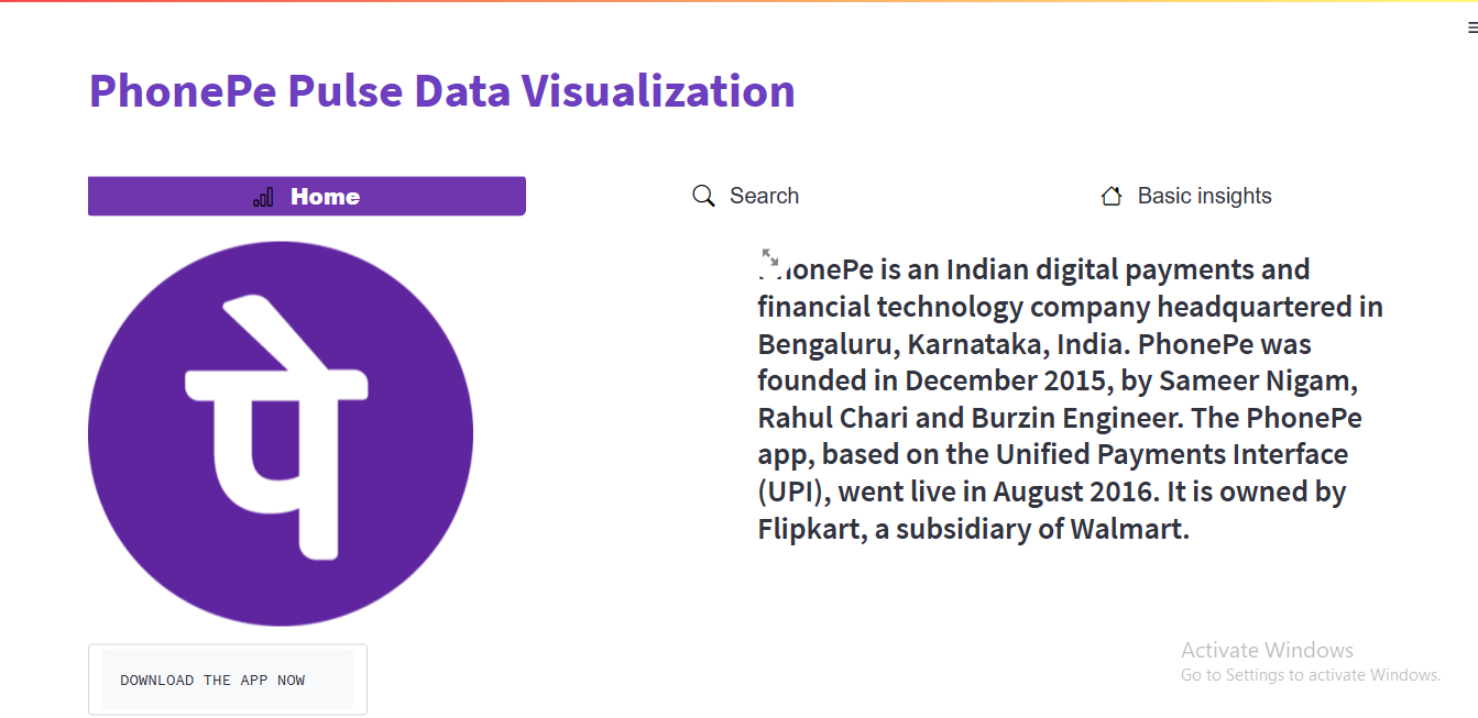 GitHub - Nishayanbhar/PhonePe-Pulse-DataVisualization: I have created a dashboard to visualize ...