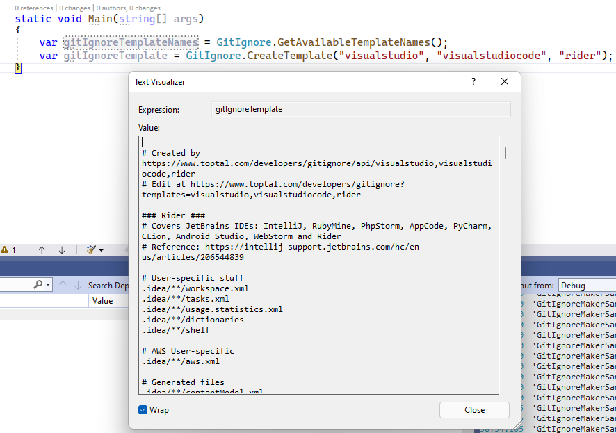 GitHub - HamedFathi/GitIgnoreMaker: An API to create useful .gitignore ...