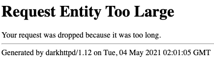 Request Entity Too Large · Issue #162 · bastienwirtz/homer · GitHub