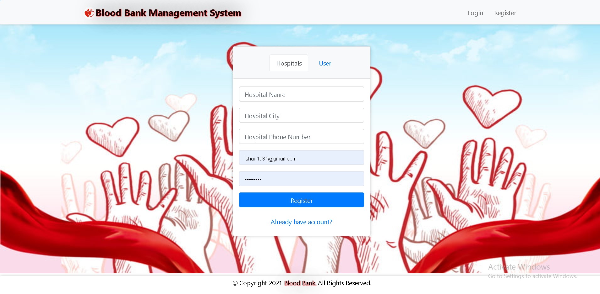 GitHub - IshanMinhas/BloodBankManagementSystem: Blood Bank Management ...