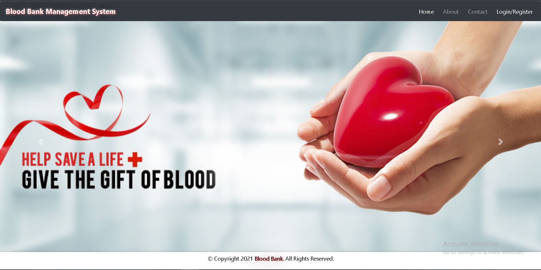 GitHub - IshanMinhas/BloodBankManagementSystem: Blood Bank Management ...