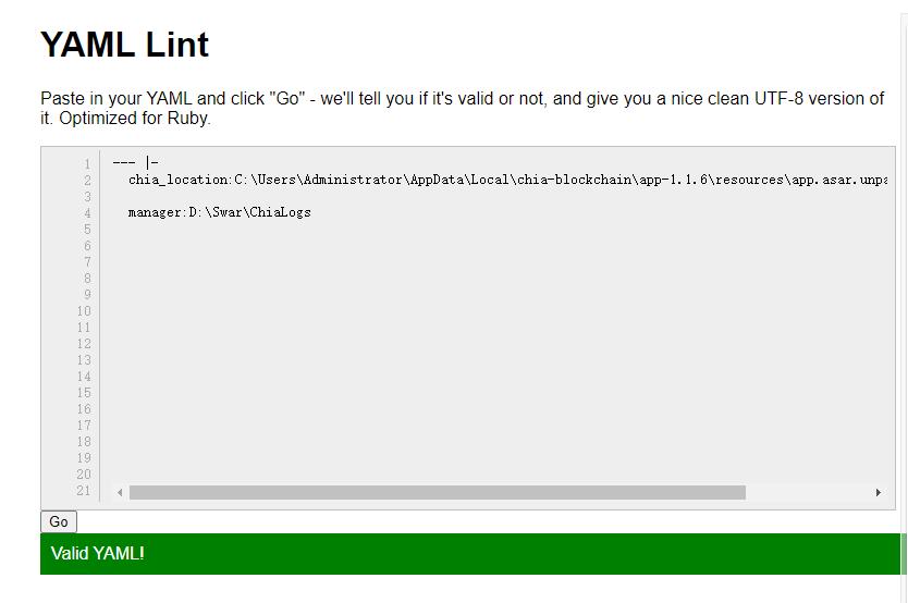 windows： "D:\Swar\config.yaml", line 16, column 3 · Issue #868 · swar/Swar-Chia-Plot-Manager ...