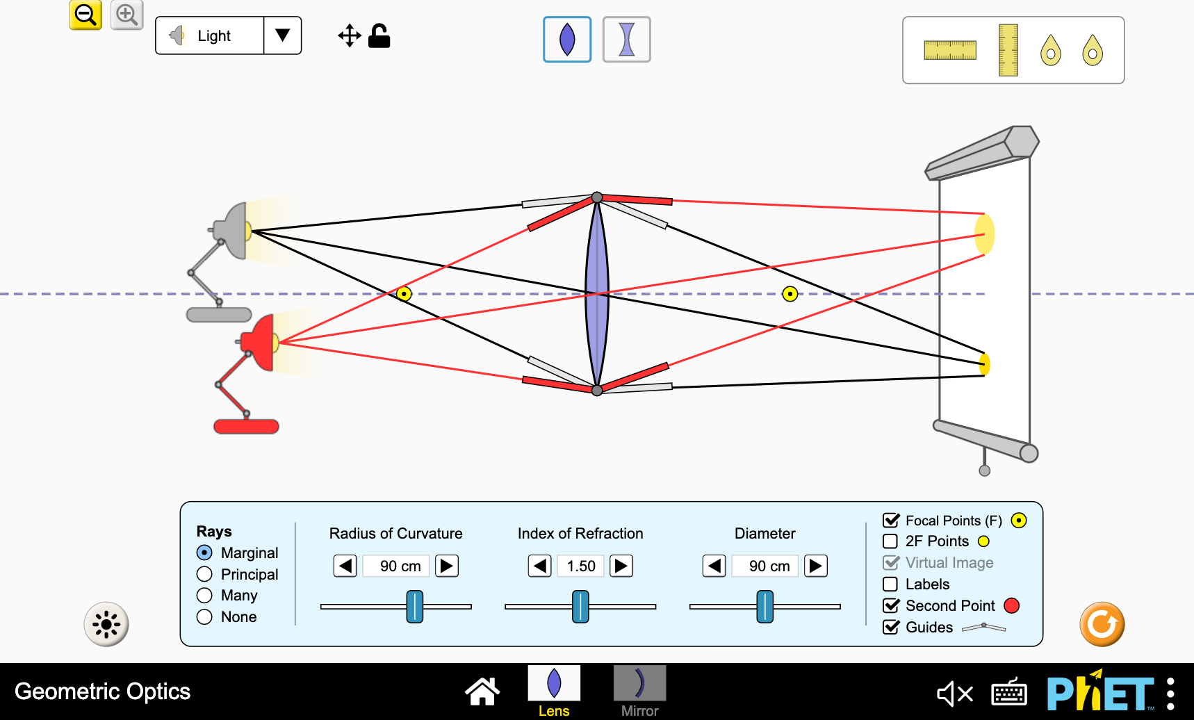 Colors · Issue #319 · phetsims/geometric-optics · GitHub
