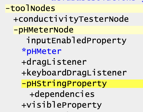 Uninstrument `pHMeterNode.pHStringProperty` · Issue #223 · phetsims/acid-base-solutions · GitHub