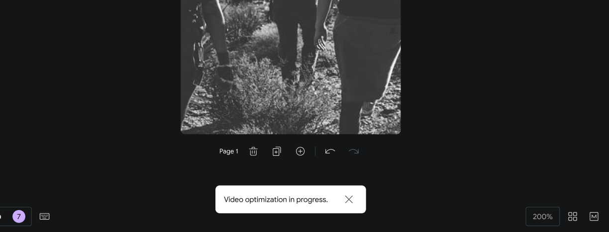 Video Optimization: Display Snackbar Message · Issue #6066 · GoogleForCreators/web-stories-wp ...