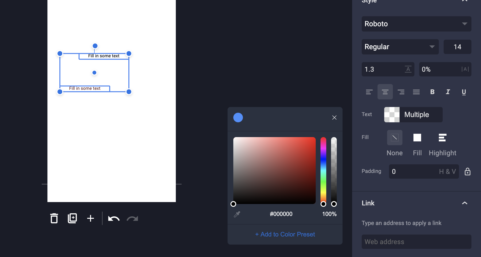 Color Picker: behavior when multiple fields are selected · Issue #2809 ...