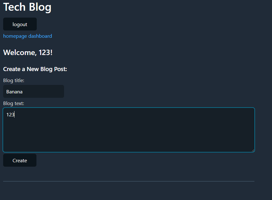 GitHub - LukeRT-UWA/Tech-Blog-MVC