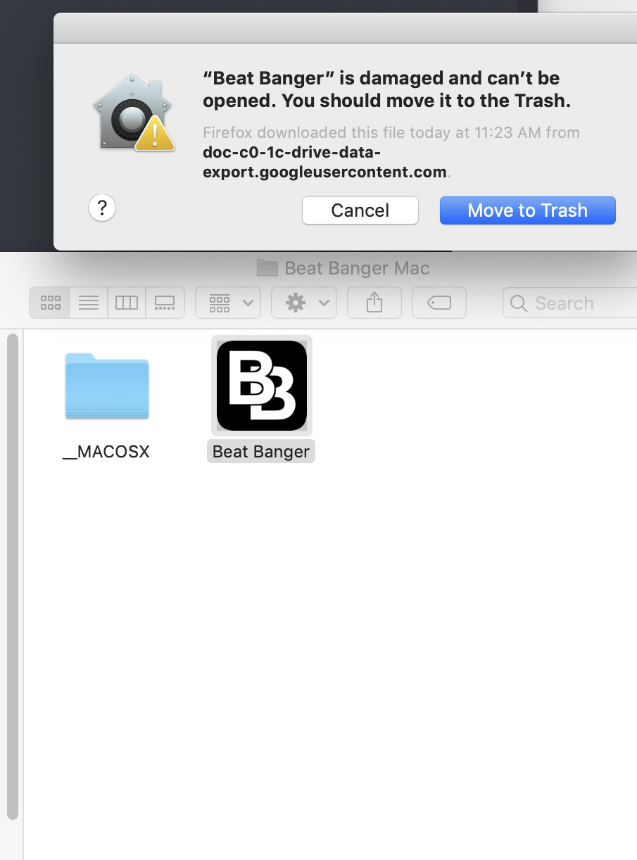 Mac version seems to be damaged · Issue #33 · bunfan/beat-banger · GitHub