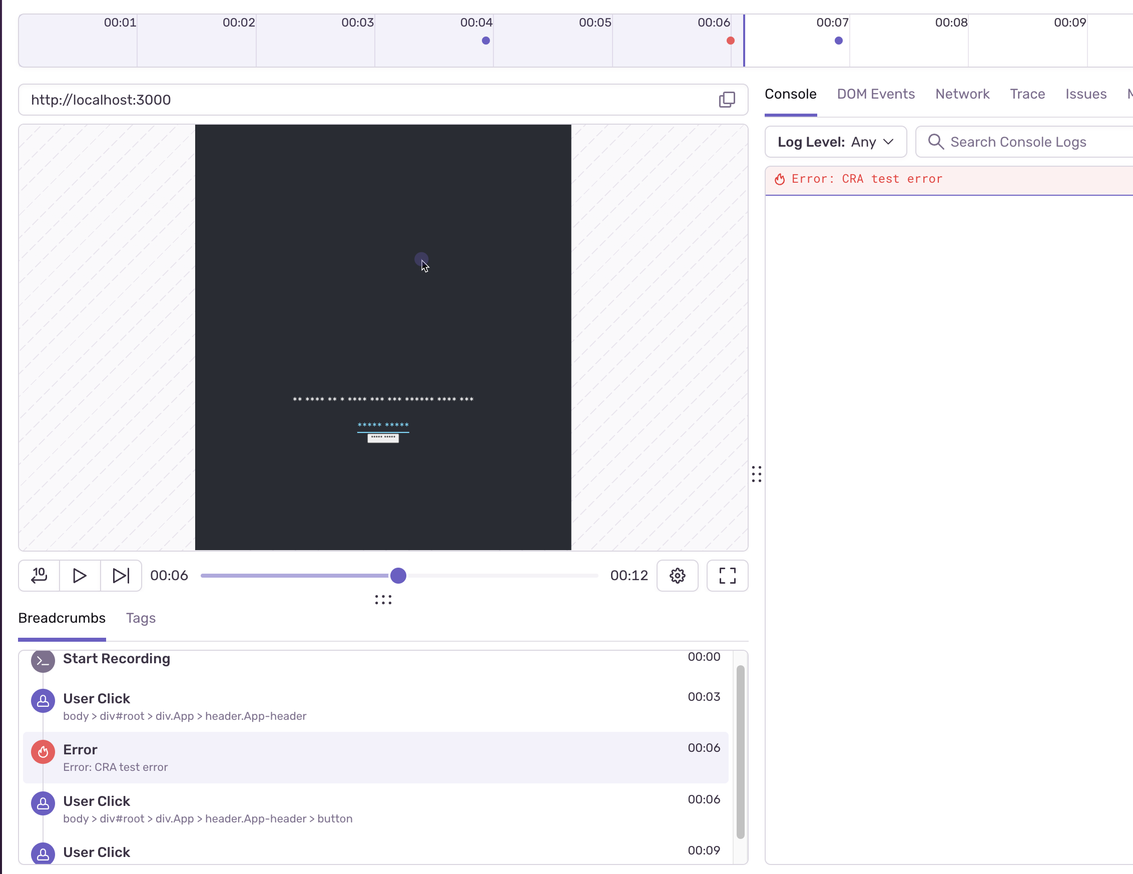 Error Event Has Timestamp Before The Ui Event That Caused It · Issue 6581 · Getsentrysentry 