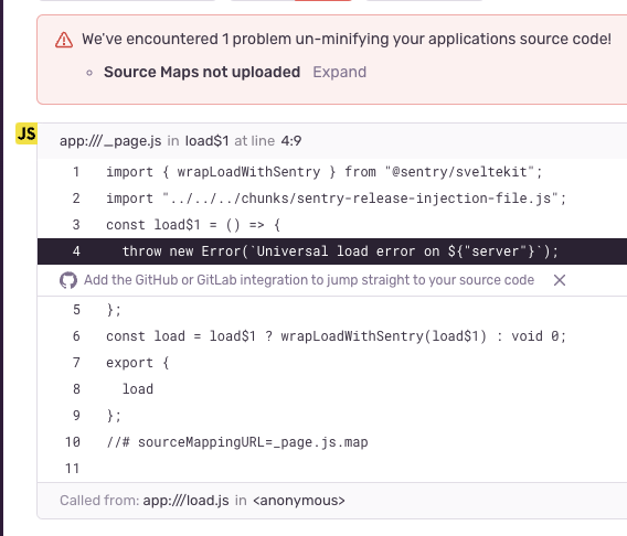 Add way of tracking if ContextLines integration is used · Issue #8217 · getsentry/sentry ...