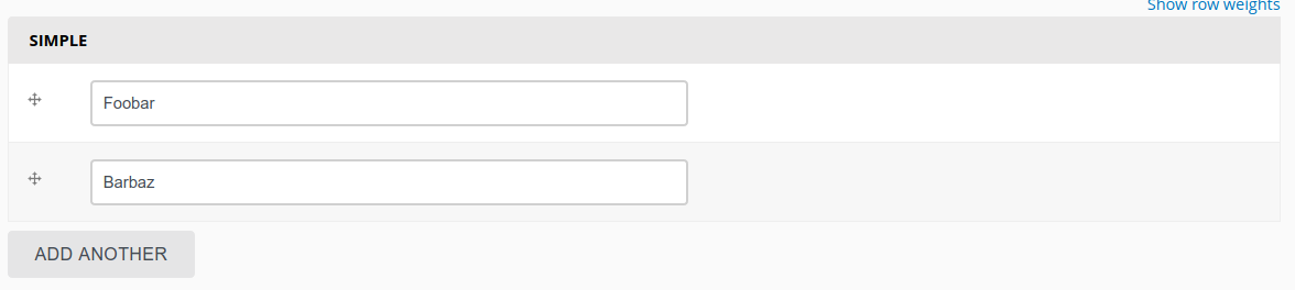 [UX] Remove `item` from text on the `Add another item` button. · Issue ...