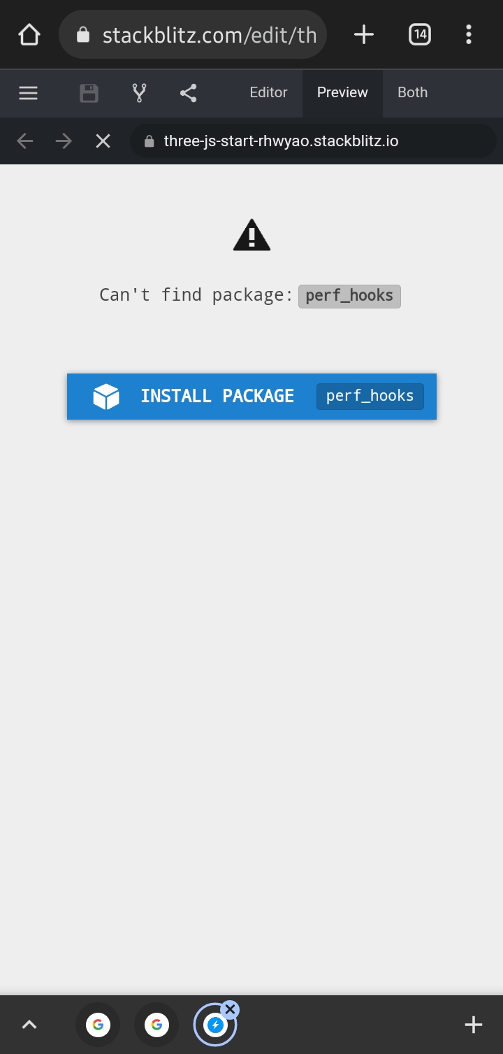 Cant find the package pref_hooks when i import cnnon-es · Issue #1933 · stackblitz/core · GitHub