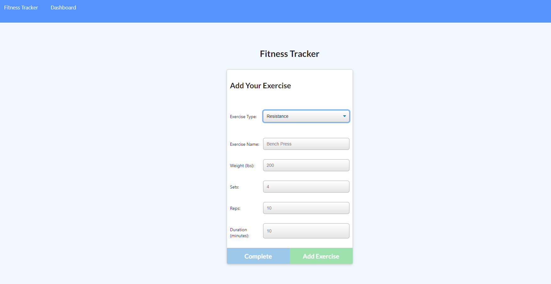 GitHub - ncougs/NoSQL-Workout-Tracker: As a user, I want to be able to ...