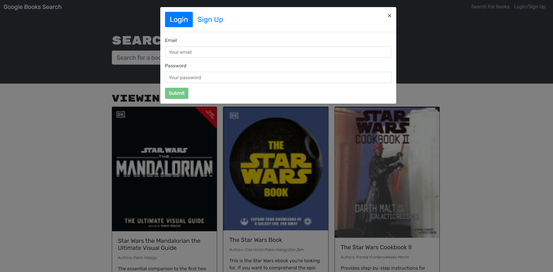 GitHub - SimonMSelvadurai/MERN-Book-Search-Engine: Google Books API ...
