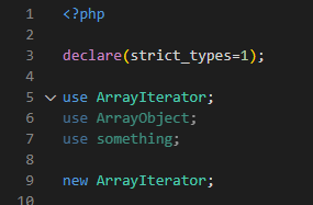 Highlight unused imports · Issue #292 · DEVSENSE/phptools-docs · GitHub