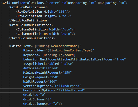 [Bug] Editor does not allow fix size · Issue #14394 · xamarin/Xamarin.Forms · GitHub