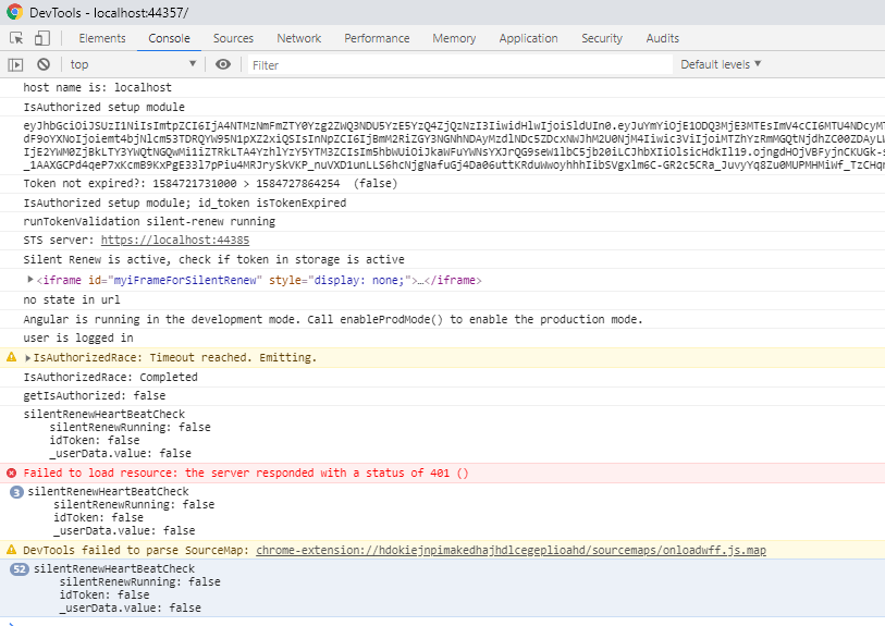 reopen site without logout error · Issue #611 · damienbod/angular-auth-oidc-client · GitHub