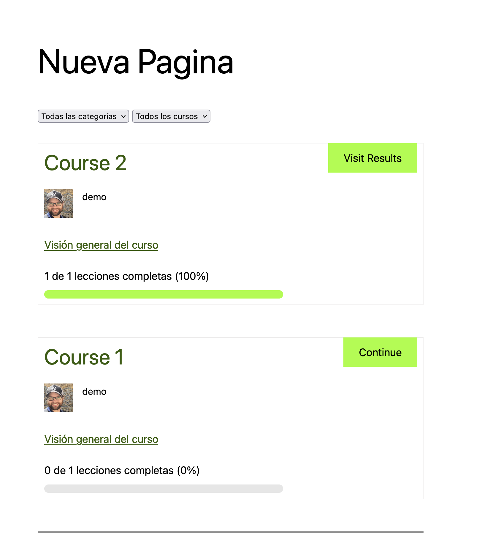 Translations are not working for the Course Actions block and its child blocks · Issue #6208 ...