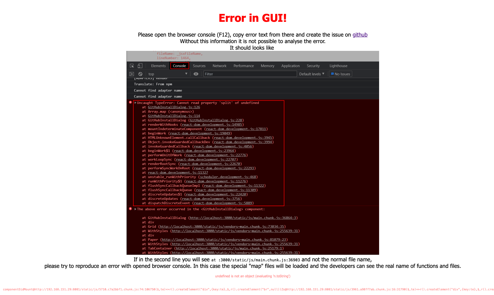 Error in GUI! · Issue #1793 · ioBroker/ioBroker.admin · GitHub