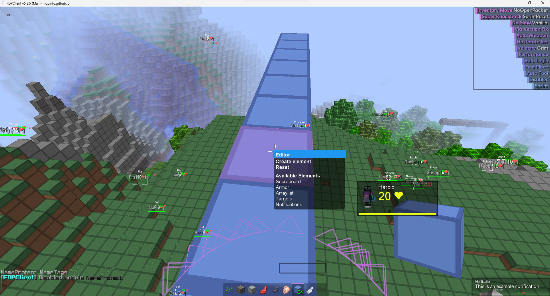 [Bug] Problem about HUD · Issue #866 · SkidderMC/FDPClient · GitHub