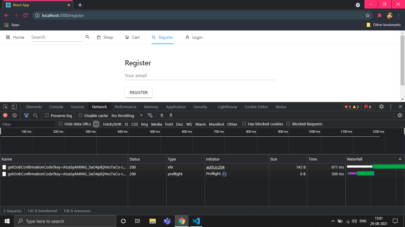 failed to load resource the server responded with a status of 400 () in React Node · Issue #234 ...