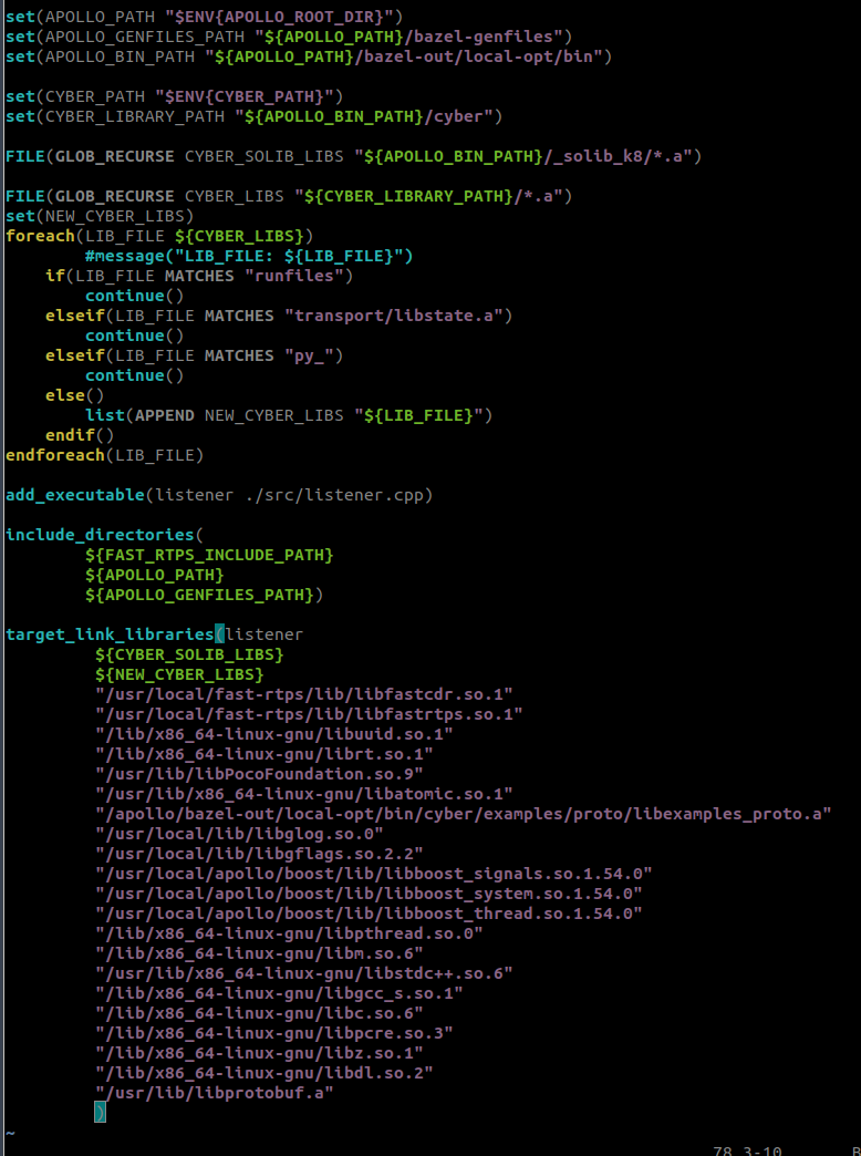 Call Cyber libraries and compile 'listener' in CMake · Issue #14011 ...