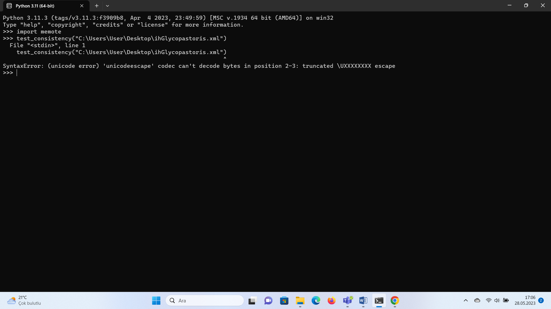 Report error: html file can not be generated · Issue #745 · opencobra/memote · GitHub