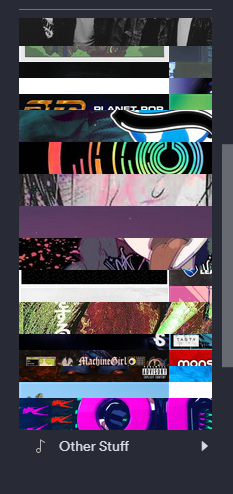 Playlist covers appearing instead of playlist name in sidebar · Issue #1061 · spicetify/cli · GitHub