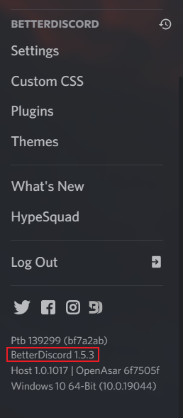 [Bug] Latest hotfix isn't working with Discord PTB · Issue #1348 ...