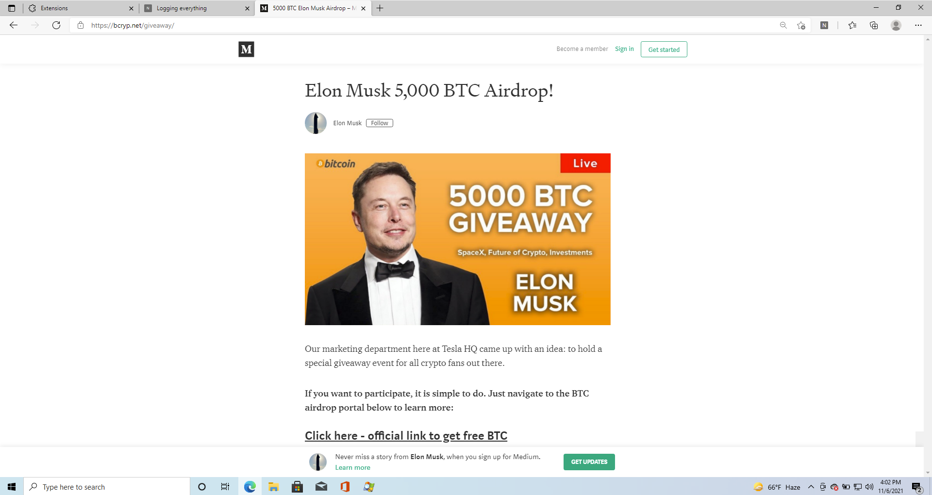 [Add request] Scam site · Issue #550 · blocklistproject/Lists · GitHub