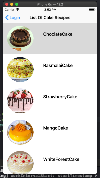 Github Jullee99 Recipeapp Tableview