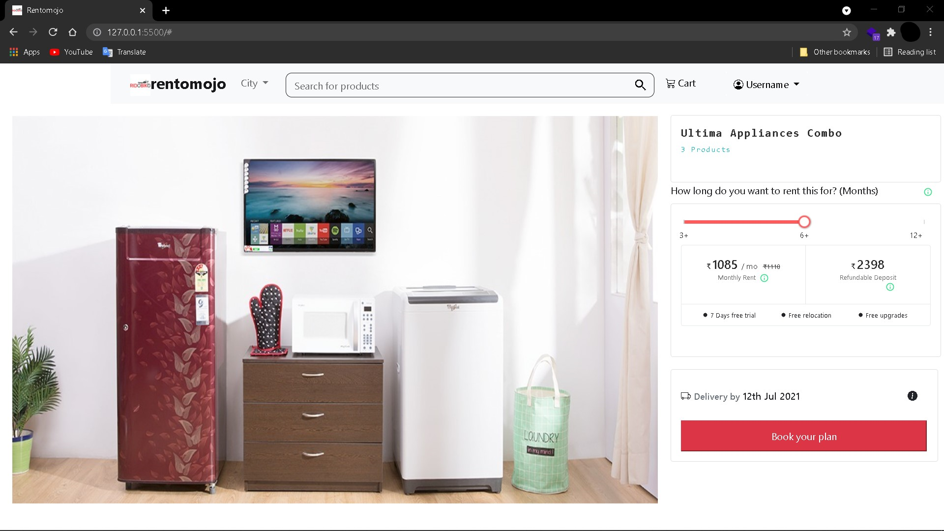 GitHub - Jeevanchandrac/Rentomojo-intern: This is project of a rentomojo clone
